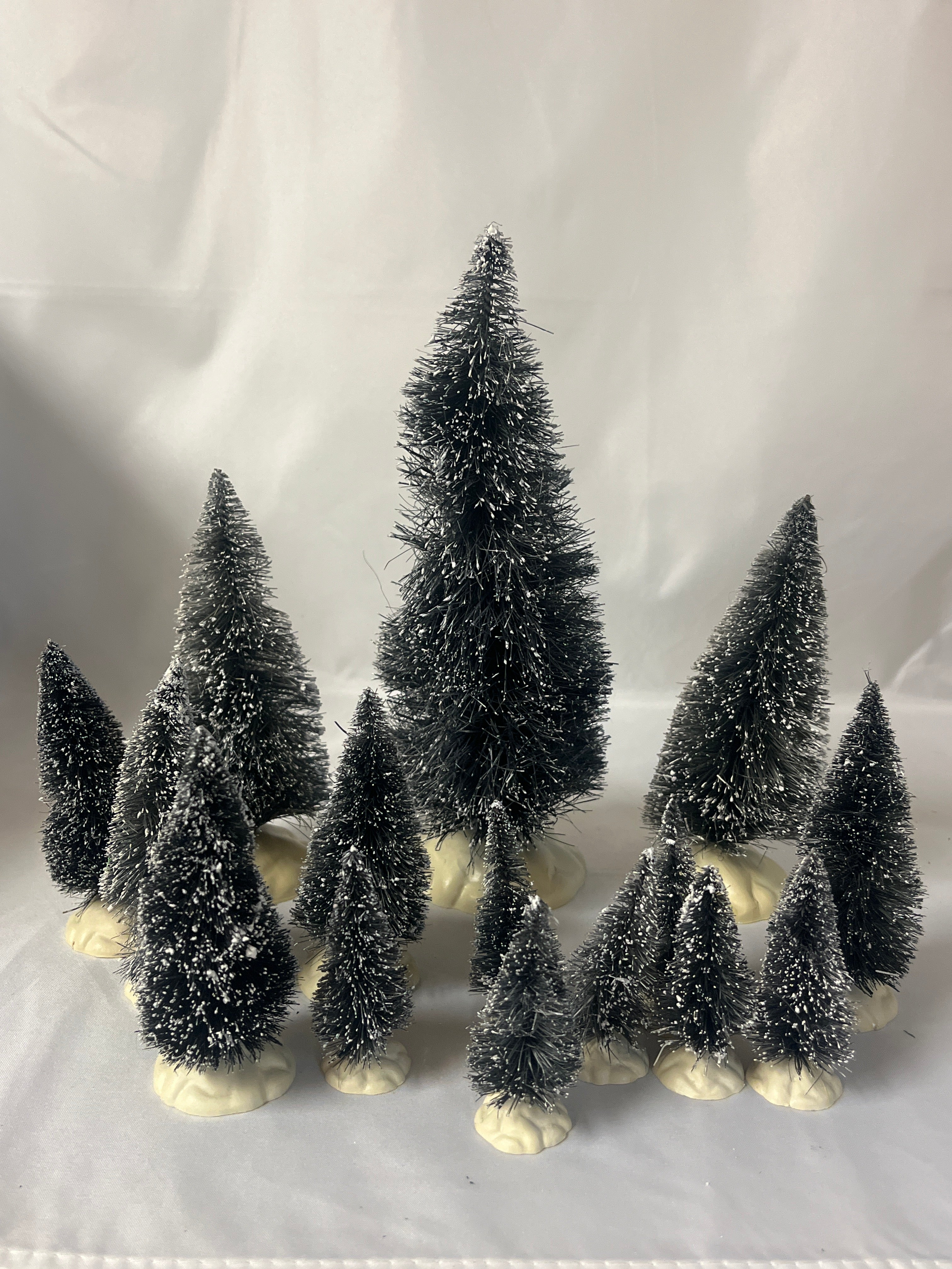 Trees- Set of 15 - Not in Original Box- AS IS – Grampy's Villages