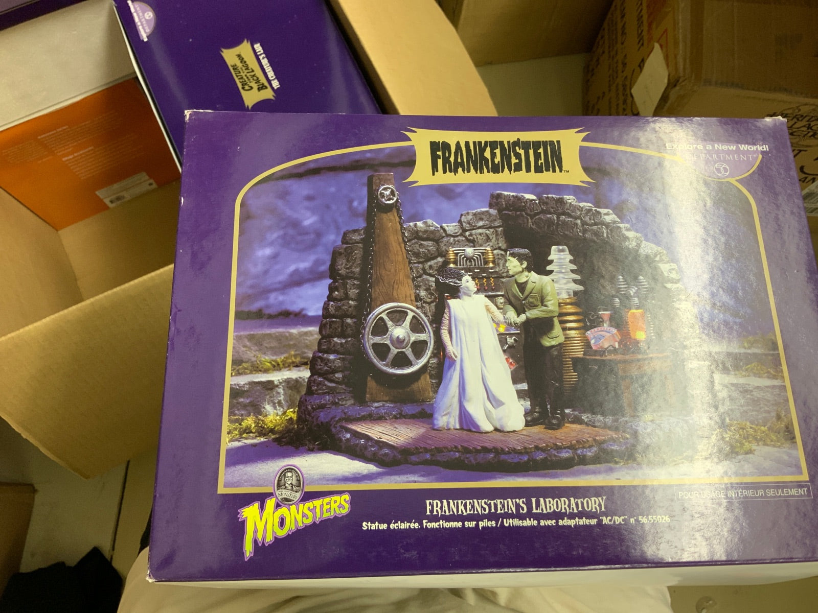 Dept 56 Halloween Village Frankenstein’s Laboratory | Spooky ...